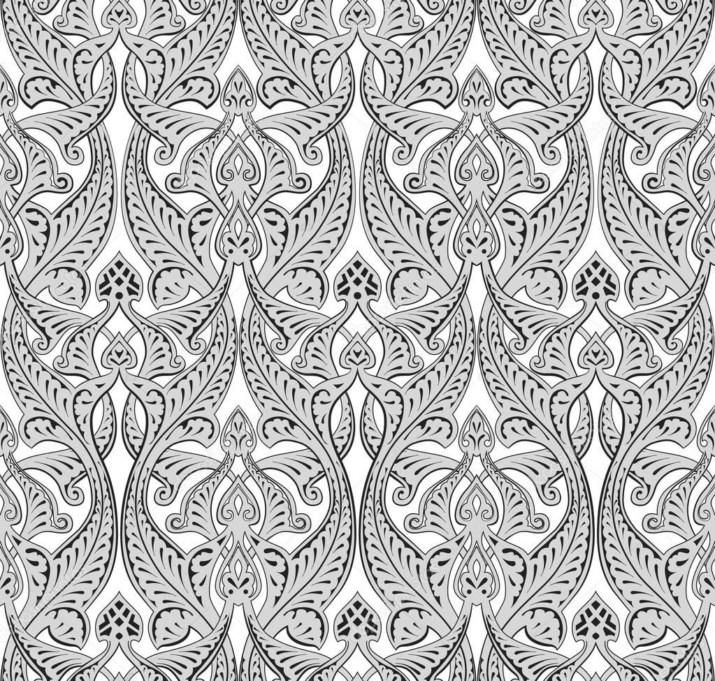 Middle Eastern Arabic Pattern — Stock Vector © Krisdog #37382587