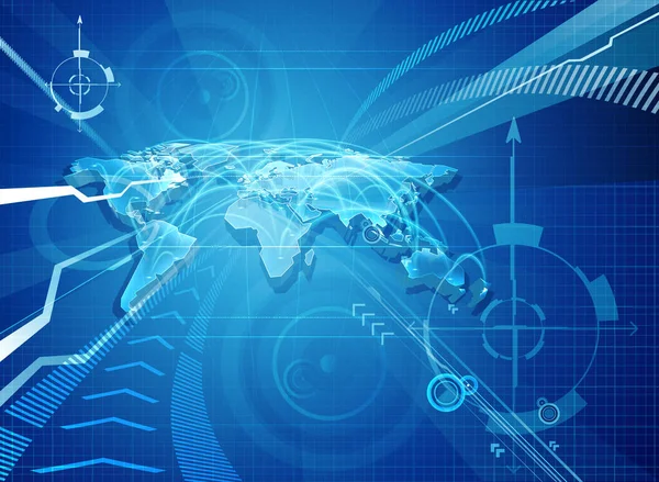 World Map Flight Path Background Stock Vector by ©Krisdog 377203944