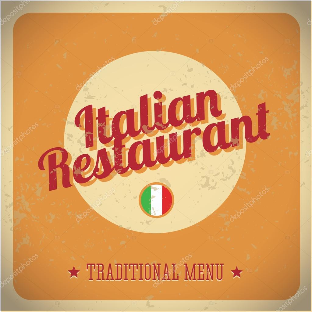 Italian Restaurant Sign