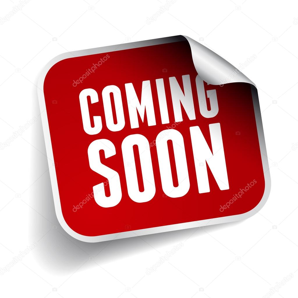 Coming soon sticker - red label Stock Vector Image by ©Grounder #21463595