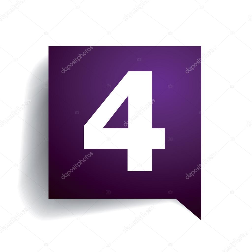 Number four Stock Vector by ©Grounder 31131819 Number four Stock Vector by ©Grounder 31131819