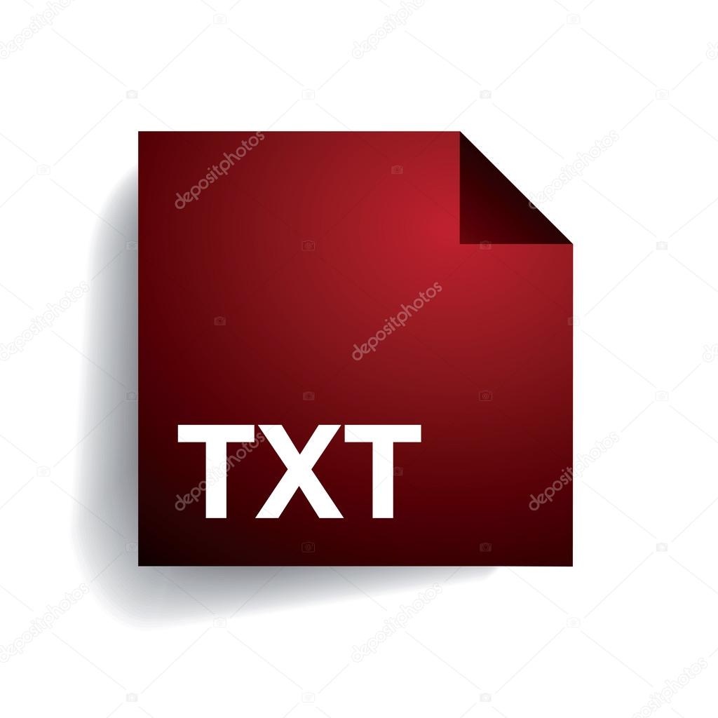 Txt folder icon premium vector 2024