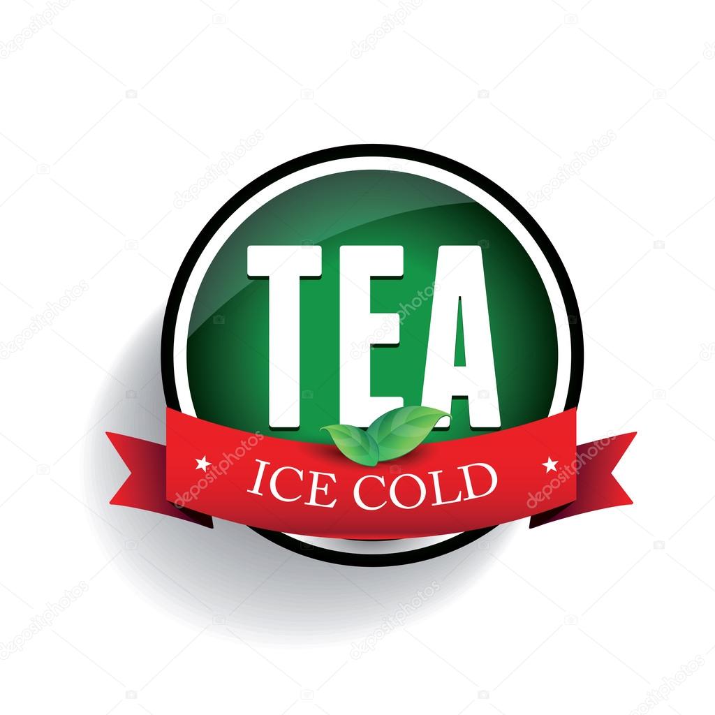 Iced Tea label Stock Vector Image by ©Grounder #33306711