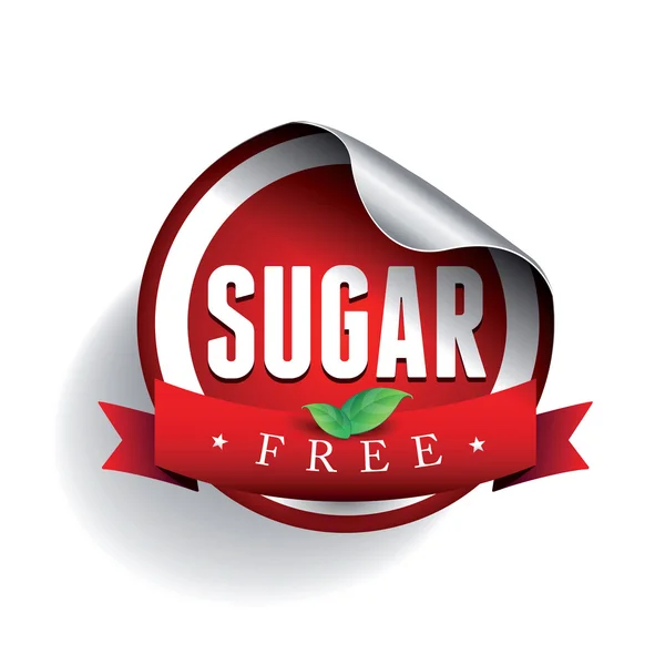 Sugar free label or badge Stock Vector by ©Grounder 48675033