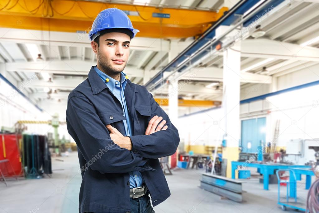 Engineer portrait — Stock Photo © minervastock #22873228