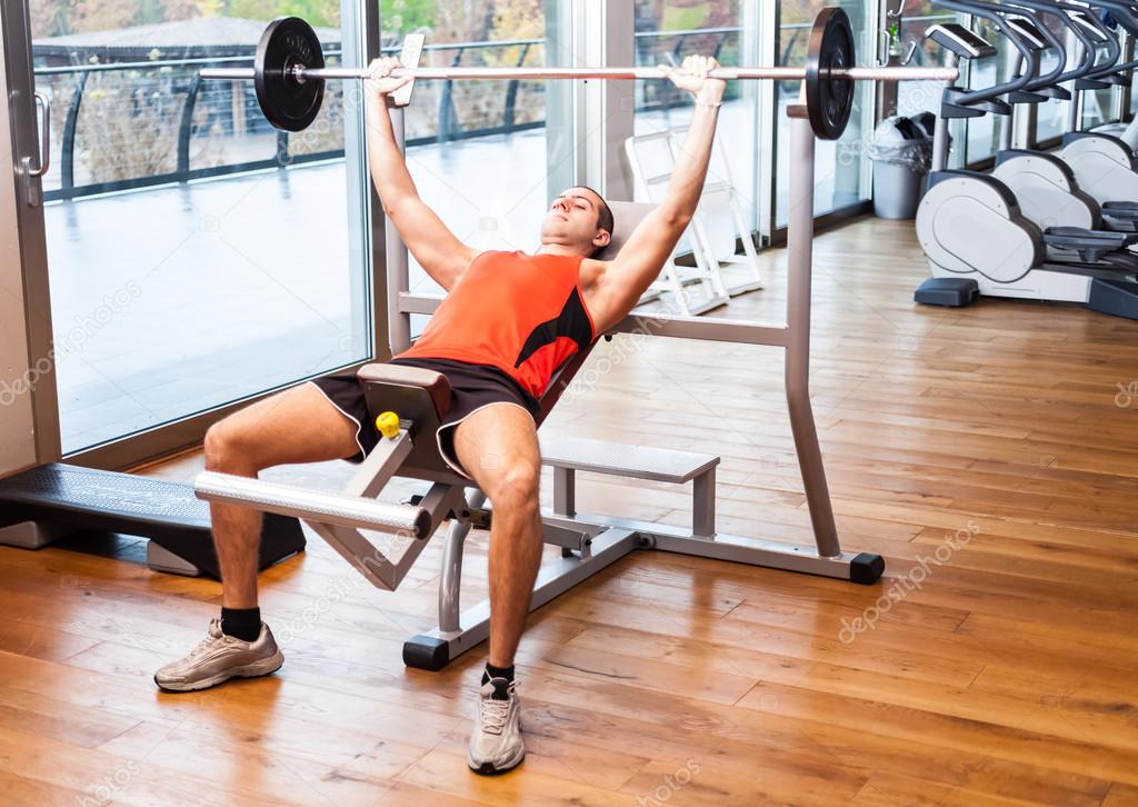 Man lifting a yoke — Stock Photo © minervastock #23609813