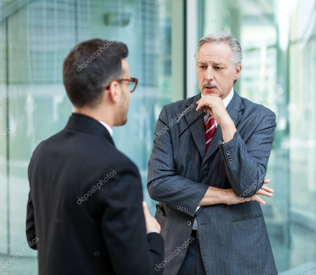 Business people talking — Stock Photo © minervastock #36074301