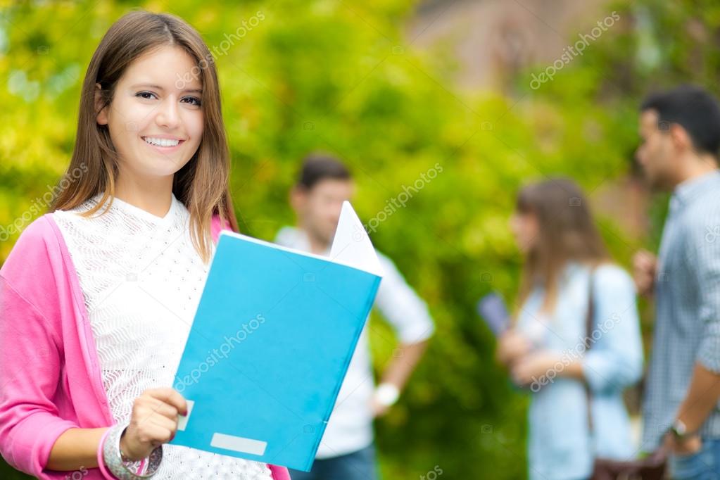 Student portrait Stock Photo by ©minervastock 38774867