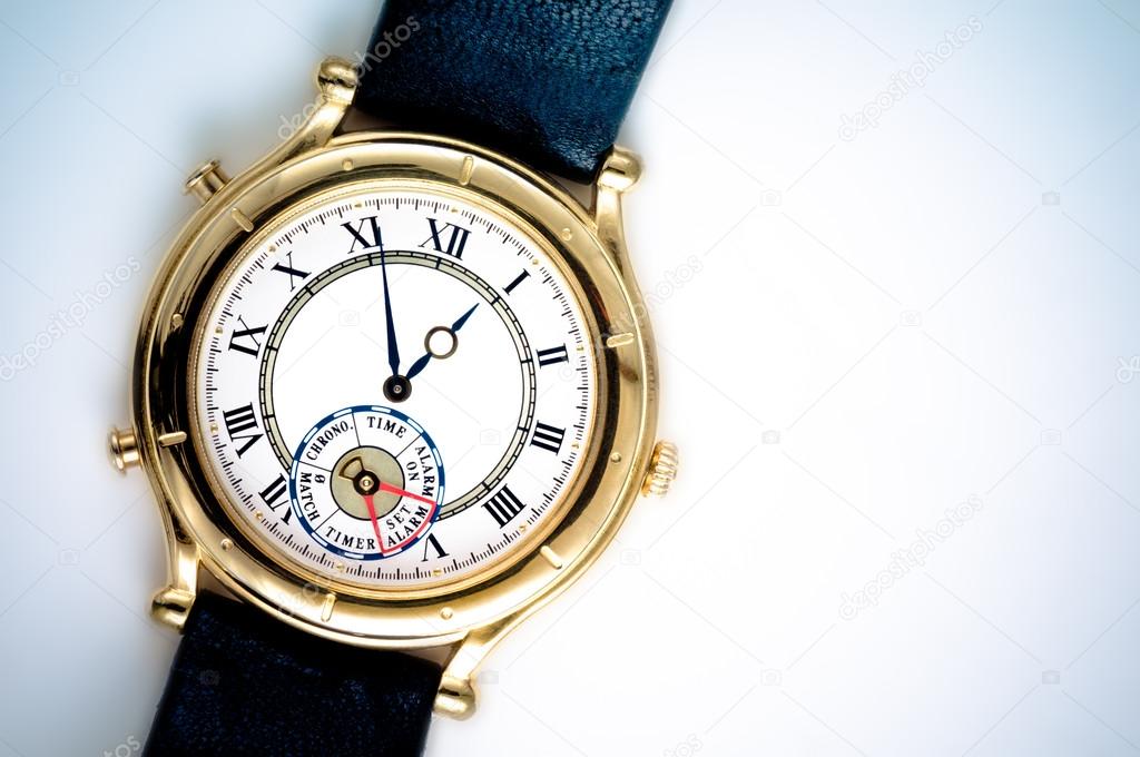 Analog Wrist Watch — Stock Photo © agcuesta1 #14950689