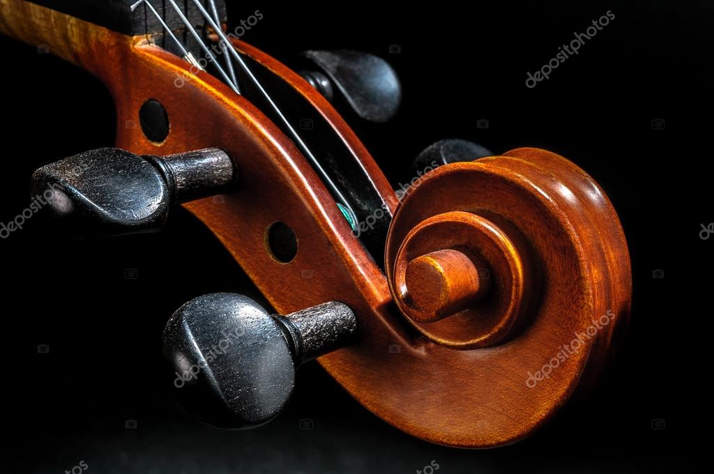 Black Violin Scroll