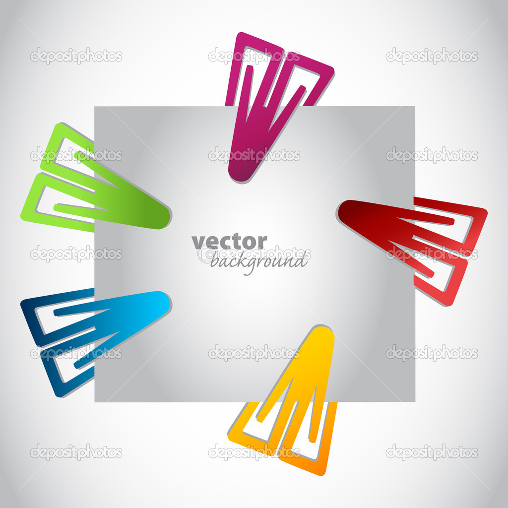 Clasp stickers — Stock Photo © milada22 #13763300
