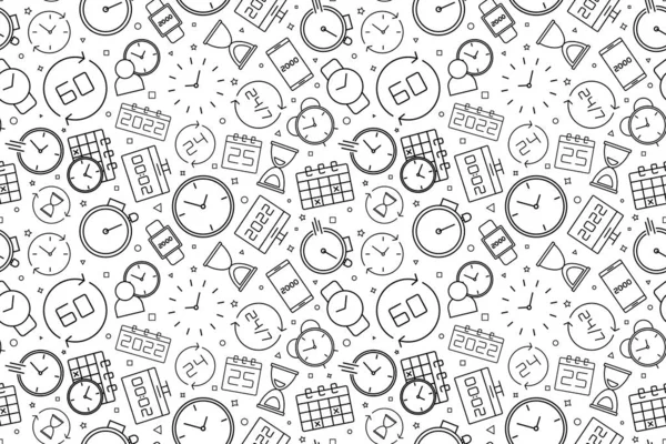 Vector Workplace Pattern Workplace Seamless Background Stock Vector by ...