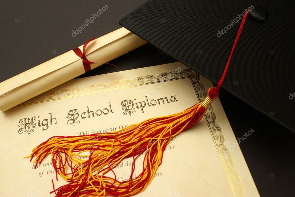 High School Diploma — Stock Photo © AlphaBaby #13802423