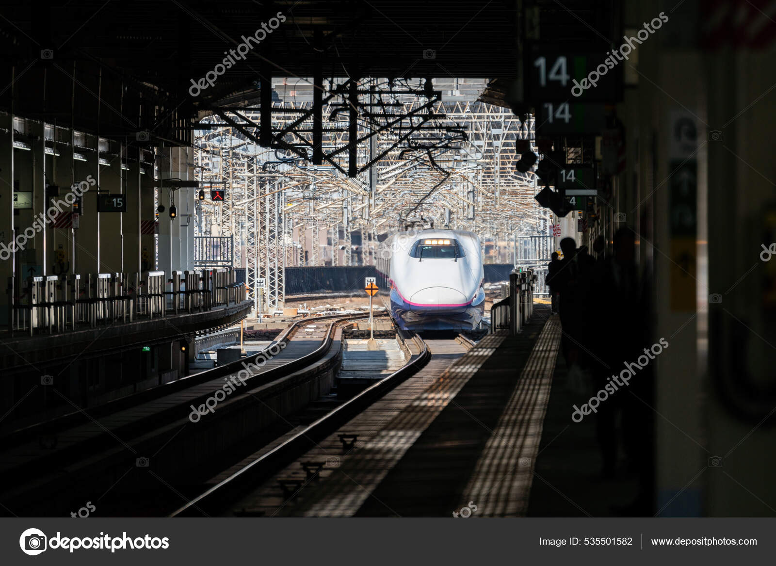 Japan Shinkansen Limited Express Train — Stock Editorial Photo ...