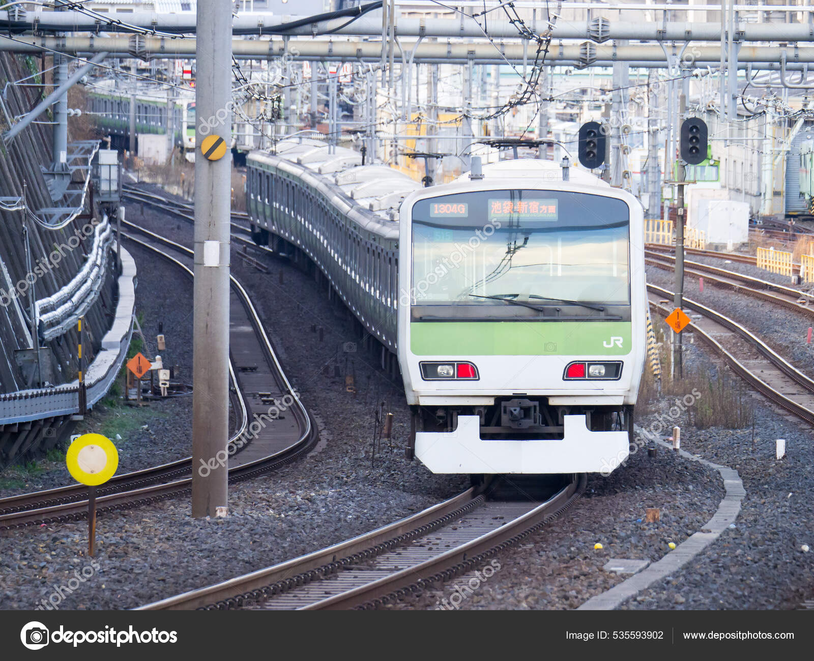 Japanese Railway Landscape Day — Stock Editorial Photo © kawamura_lucy ...