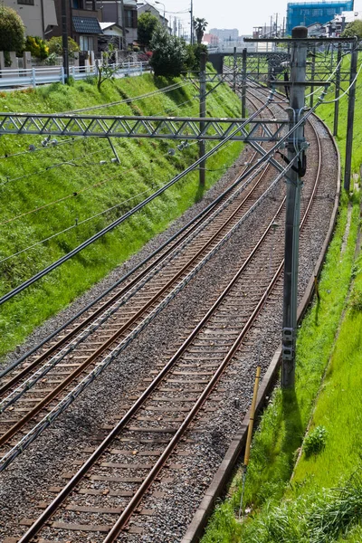 Japanese train tracks Stock Photos, Royalty Free Japanese train tracks ...