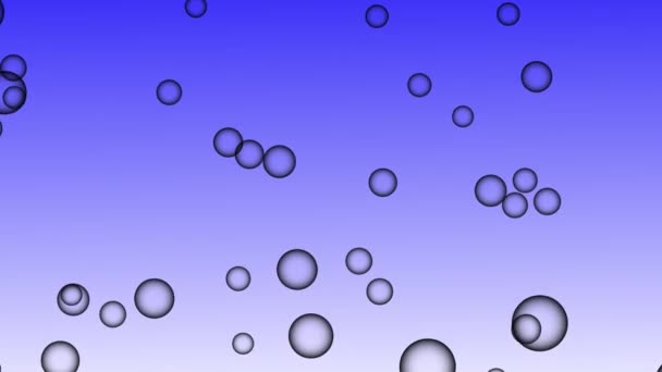 Bubbles Moving Animation Motion Graphics — Stock Video © kawamura_lucy ...