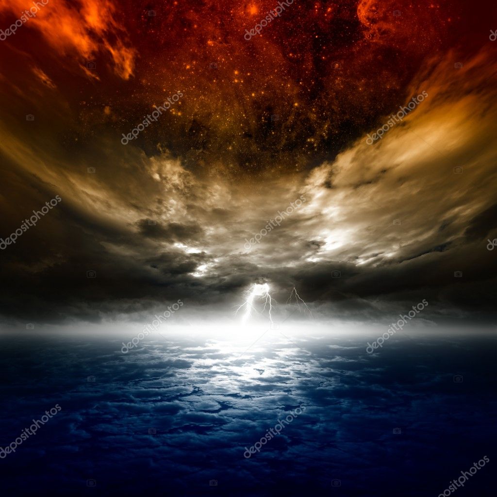 Dramatic nature background Stock Photo by ©I_g0rZh 17412277