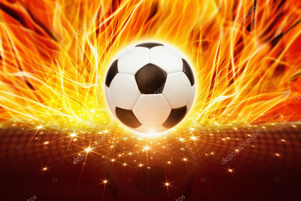 Soccer Ball Fire Design at Lisa Bassett blog