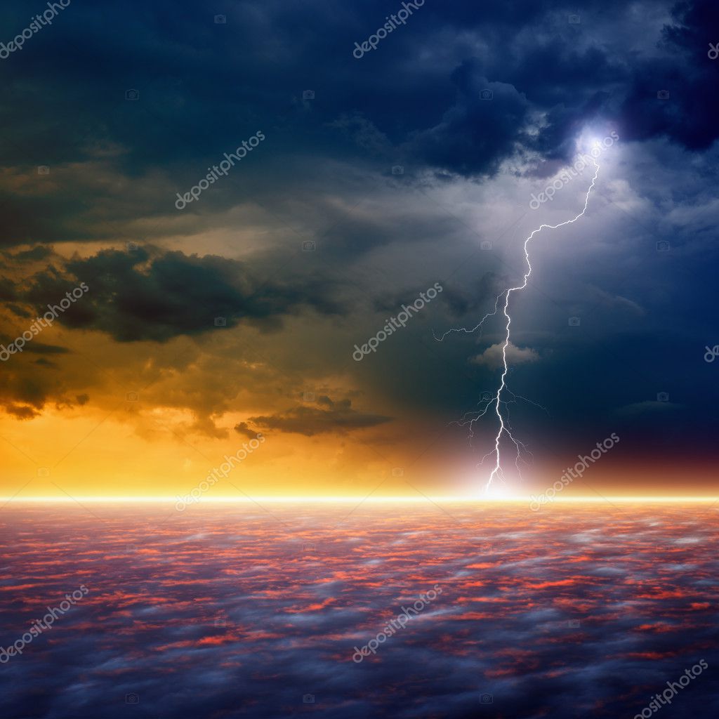 Dramatic sunset — Stock Photo © I_g0rZh #25369515