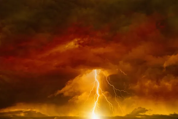 Red lightning Stock Photos, Royalty Free Red lightning Images ...