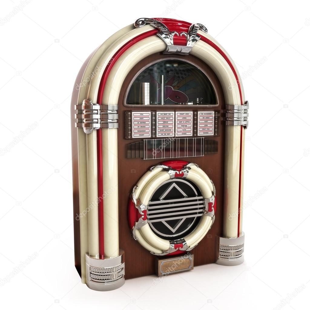 Retro vintage jukebox Stock Photo by ©digitalstorm 26331657