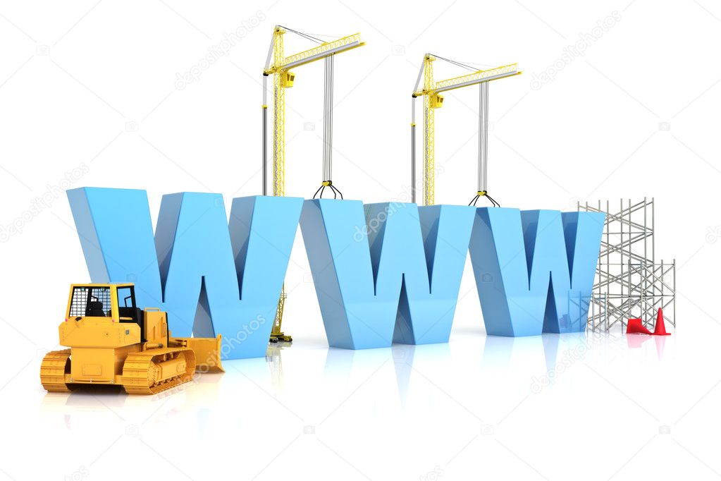 Website building Stock Illustration by ©digitalstorm #26343019