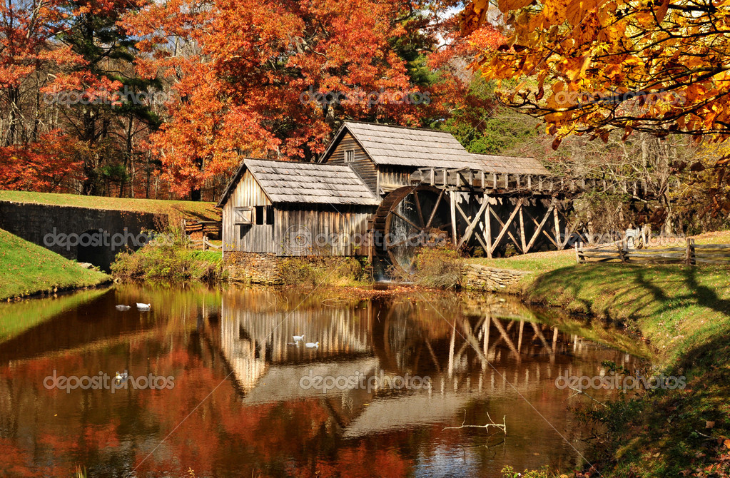 Pictures: virginia tech campus | Mabry Mill, Blue Ridge Parkway ...