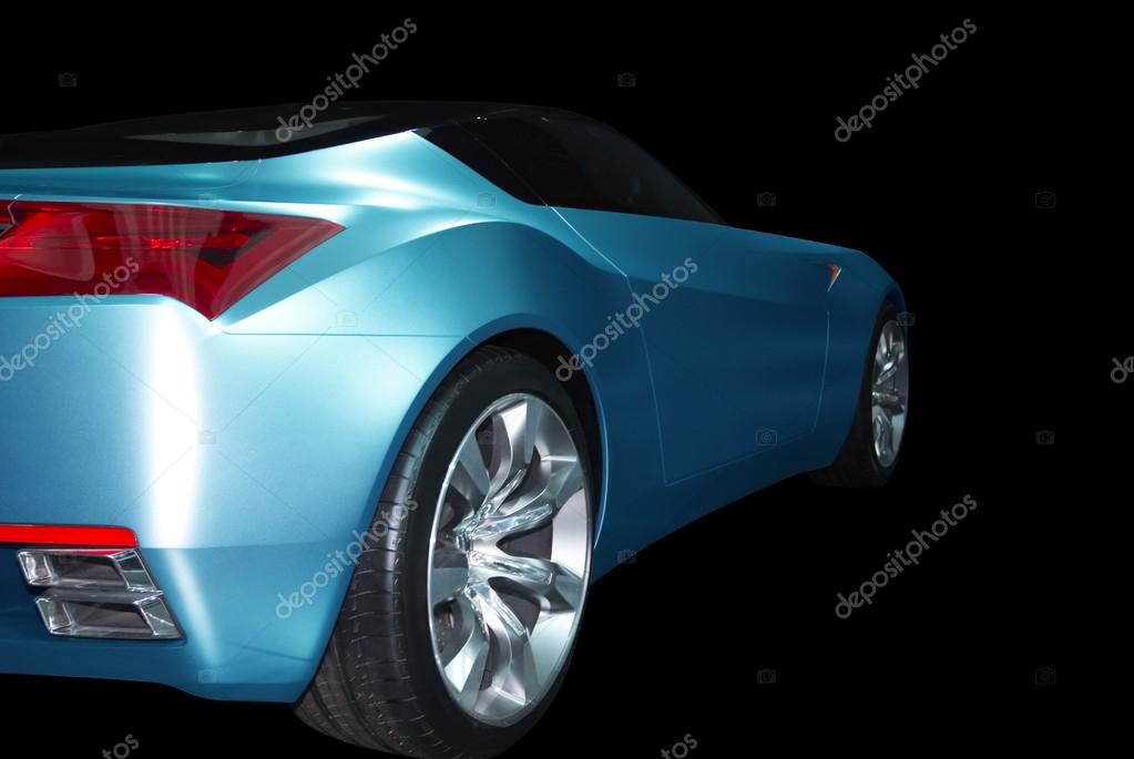 Blue Abstract Sports Car Stock Photo by ©Mshake 33537751