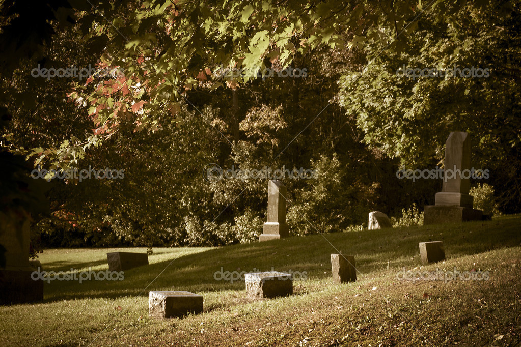 Old Cemetery — Stock Photo © Mshake #34411559