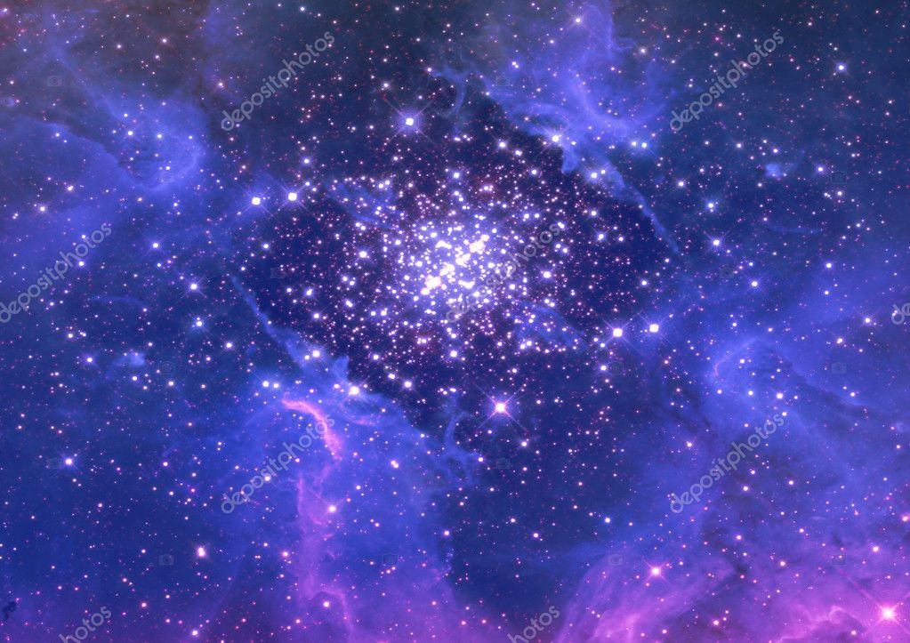 Small part of an infinite star field — Stock Photo © richter1910 #12610386