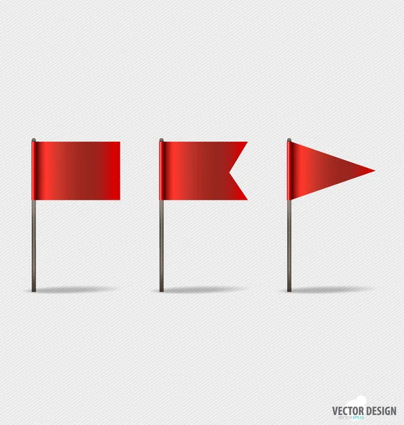 Red flag warning Vector Art Stock Images | Depositphotos