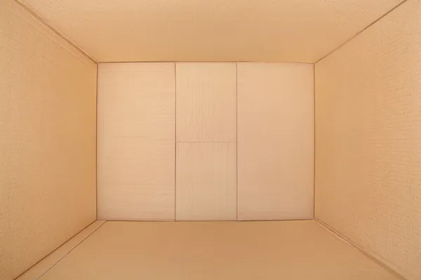 Cardboard box, inside view - Stock Image - Everypixel