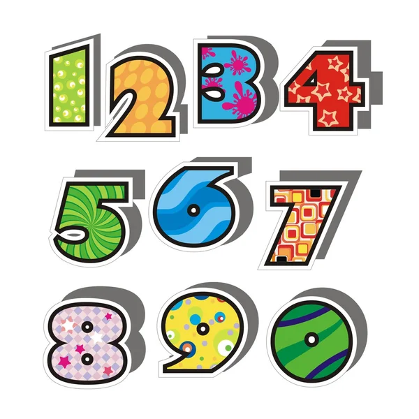 Numeros de colores - Imagui