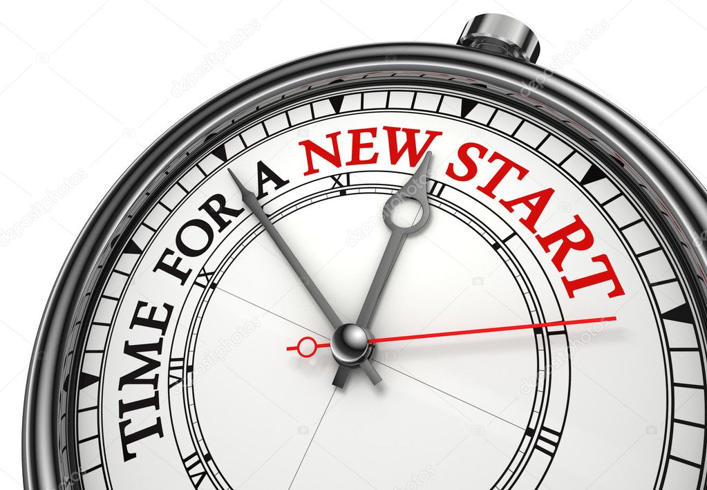 Time for a new start Stock Photo by ©donscarpo 21468887