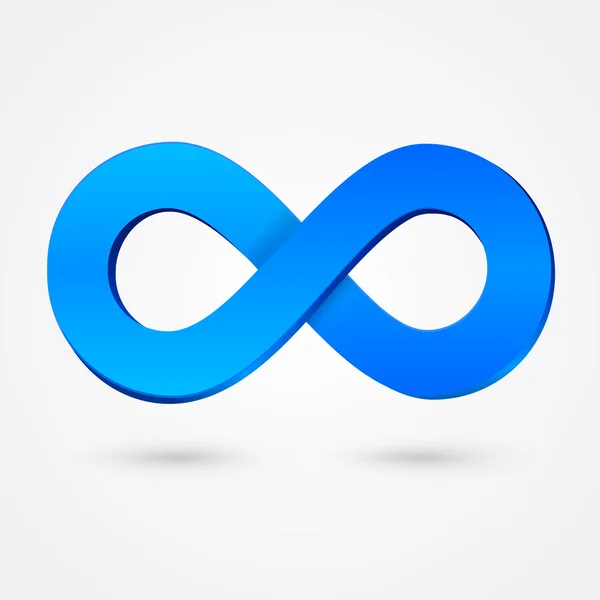 Blue infinity symbol Stock Vector Image by ©Aleksandrsb #57734811