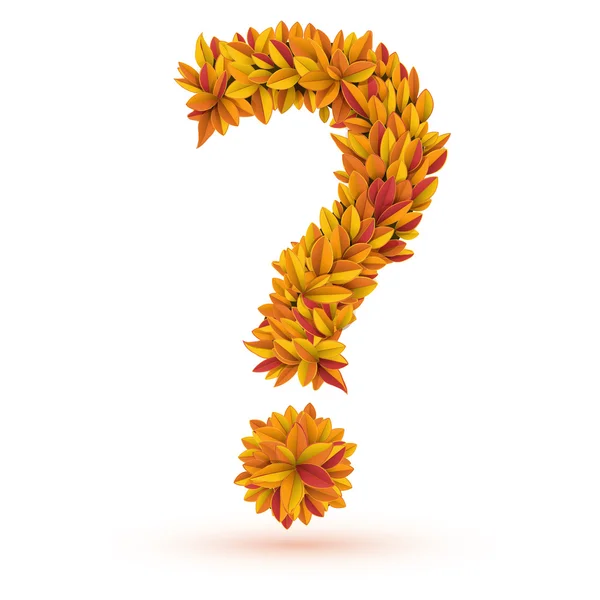 Percent sign of autumn fall bright orange leaves . Symbol isolated on ...