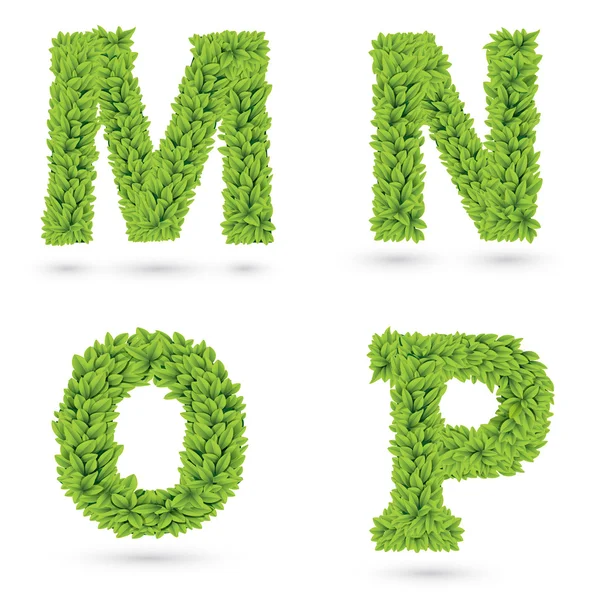 Grass alphabet Vector Images | Depositphotos