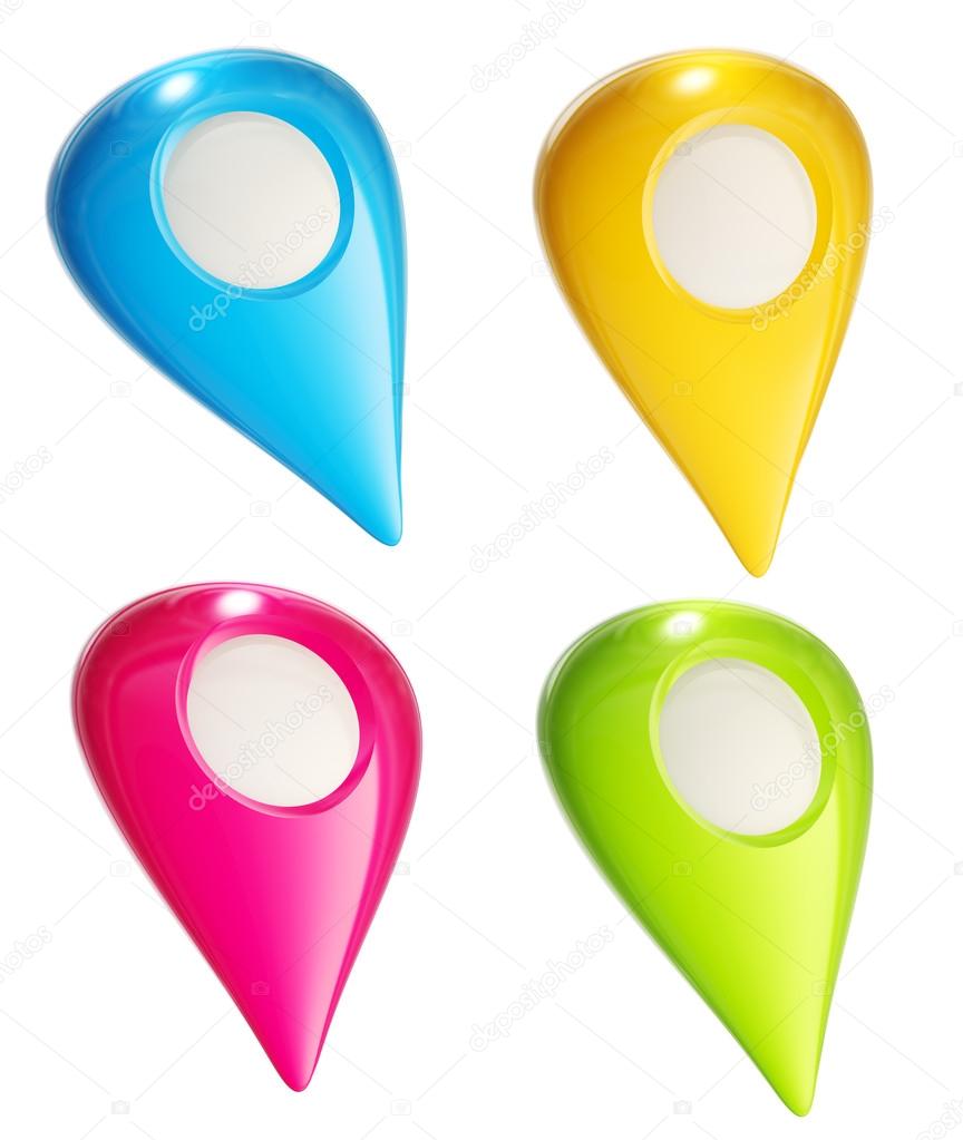 Geo tag travel glossy icon isolated — Stock Photo © nbvf89 #12070858