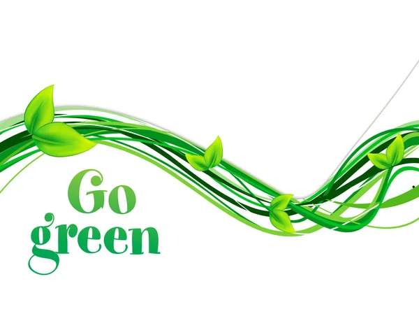 Go green background Vector Art Stock Images | Depositphotos