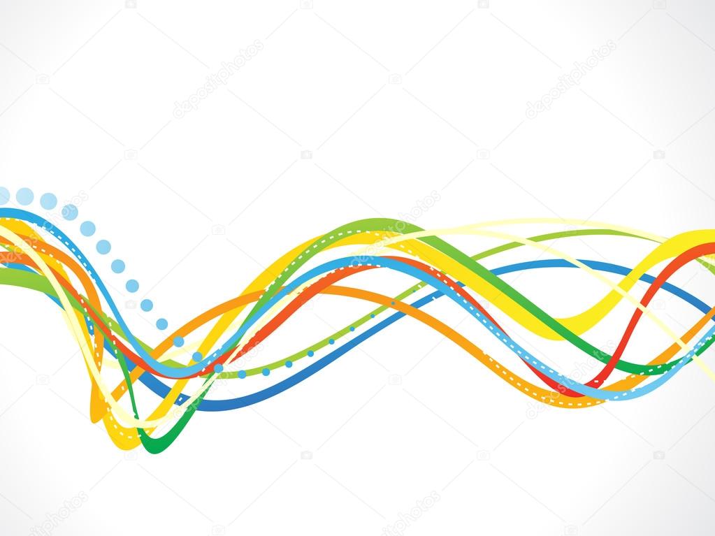 Abstract artistic wave background Stock Vector Image by ©rioillustrator ...
