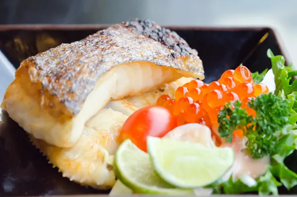 grilled cod fish - Stock Image - Everypixel