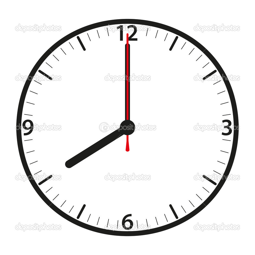 Uhr - 8.00 — Stockfoto © ultrakreativ #26978491