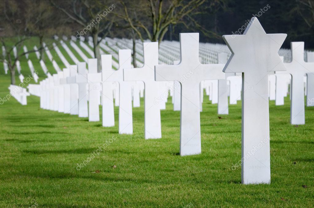 Jewish cross in a war cemetery Stock Photo by ©njaj 29716329