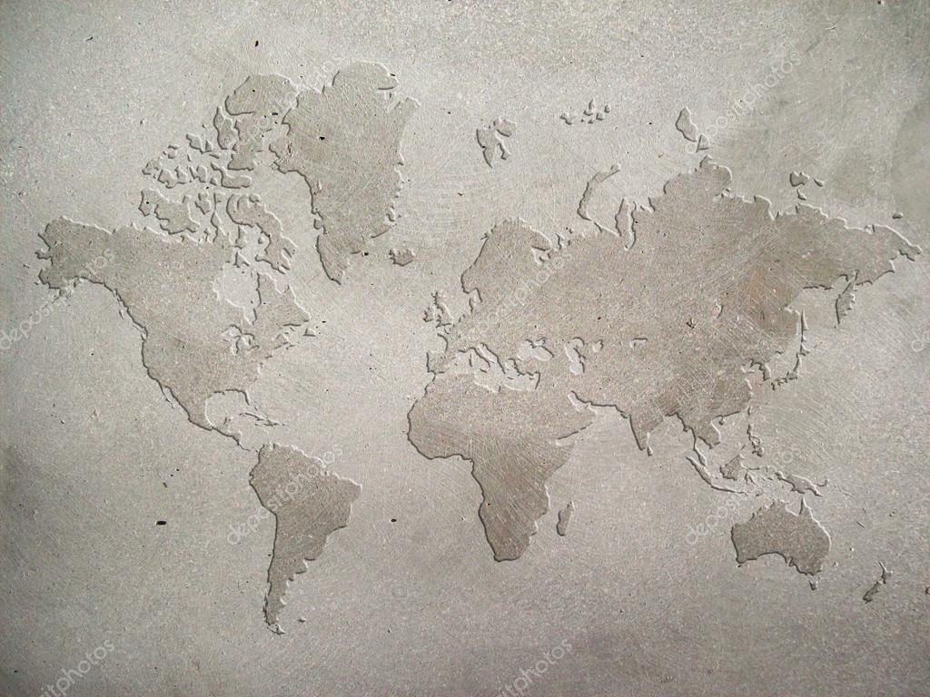 Concrete Map — Stock Photo © rudall30 #32513265