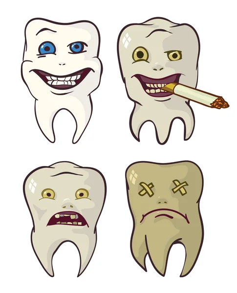 Rotten teeth Vector Art Stock Images | Depositphotos