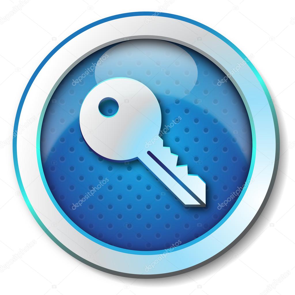 Key icon — Stock Photo © MedusArt #29191497