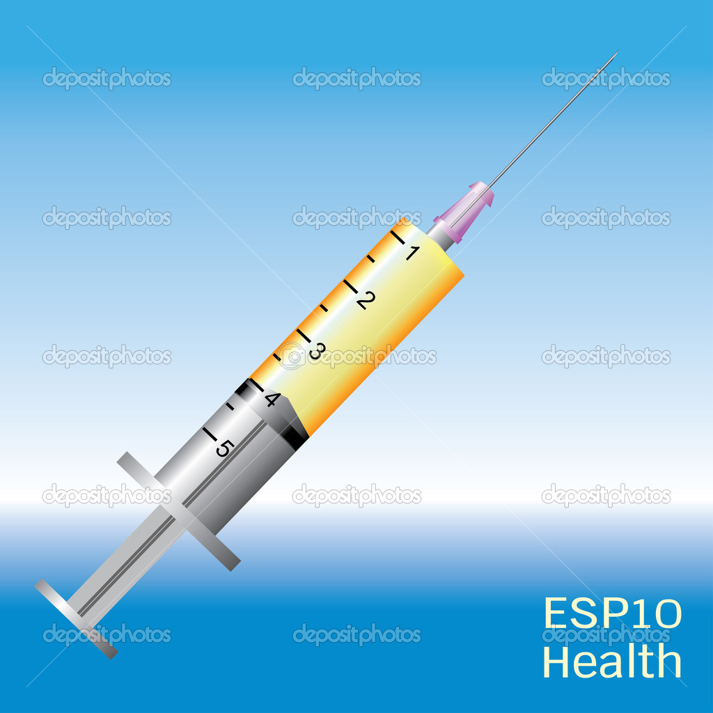 Medical syringe Vector Stock Vector by ©niamwhan 45259455