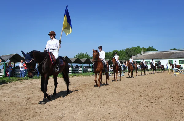 Horse riders competition Stock Photos, Royalty Free Horse riders ...