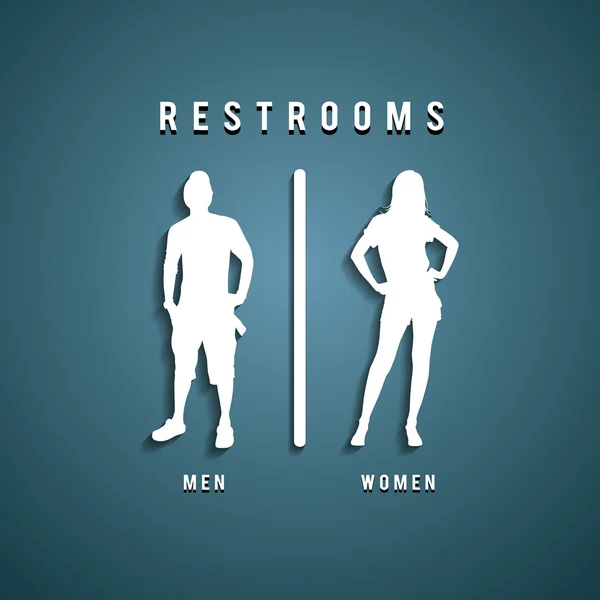 Restroom signs Stock Vectors, Royalty Free Restroom signs Illustrations ...
